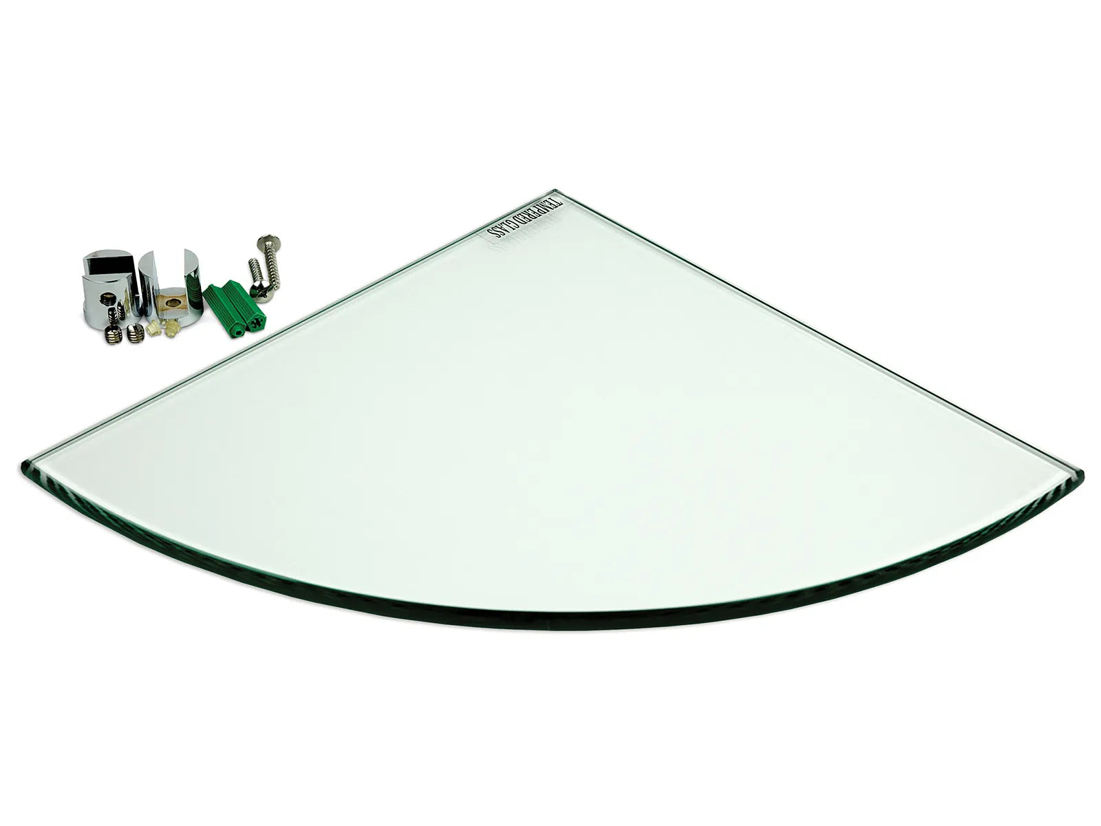 1999 Glass Corner Shelf Surface Mount Source Flooring Kw